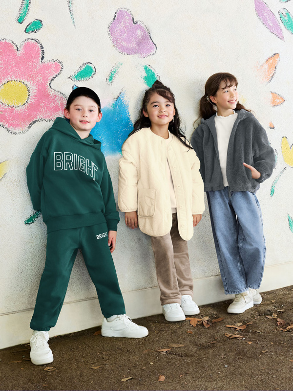 Kids & Baby 的時尚造型創意 | GU