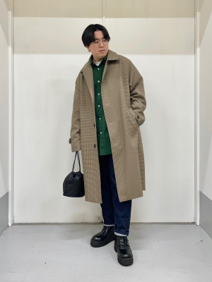 GU公式 | バルマカーンコート(チェック)SW GU公式 | バルマカーンコート(チェック)SW