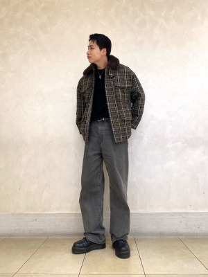 GU公式 | チェックボアブルゾン beautiful people GU公式 | チェックボアブルゾン beautiful people