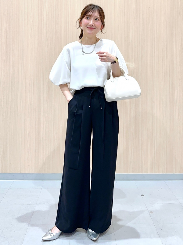 GU公式 | ドレープワイドパンツZ