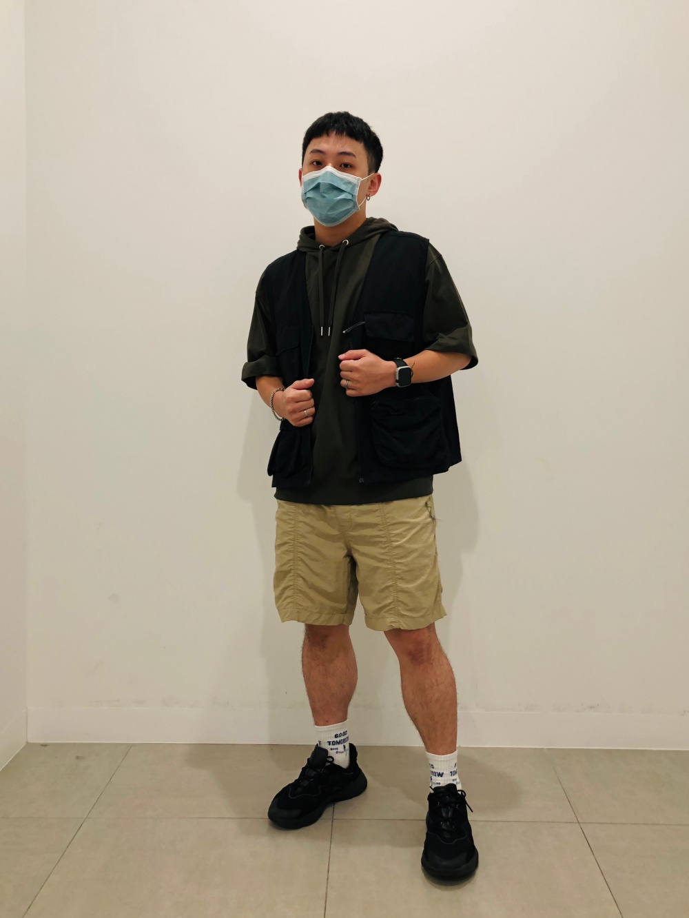 「ユーティリティベストOSB+EC」の着用コーディネート| ジーユー