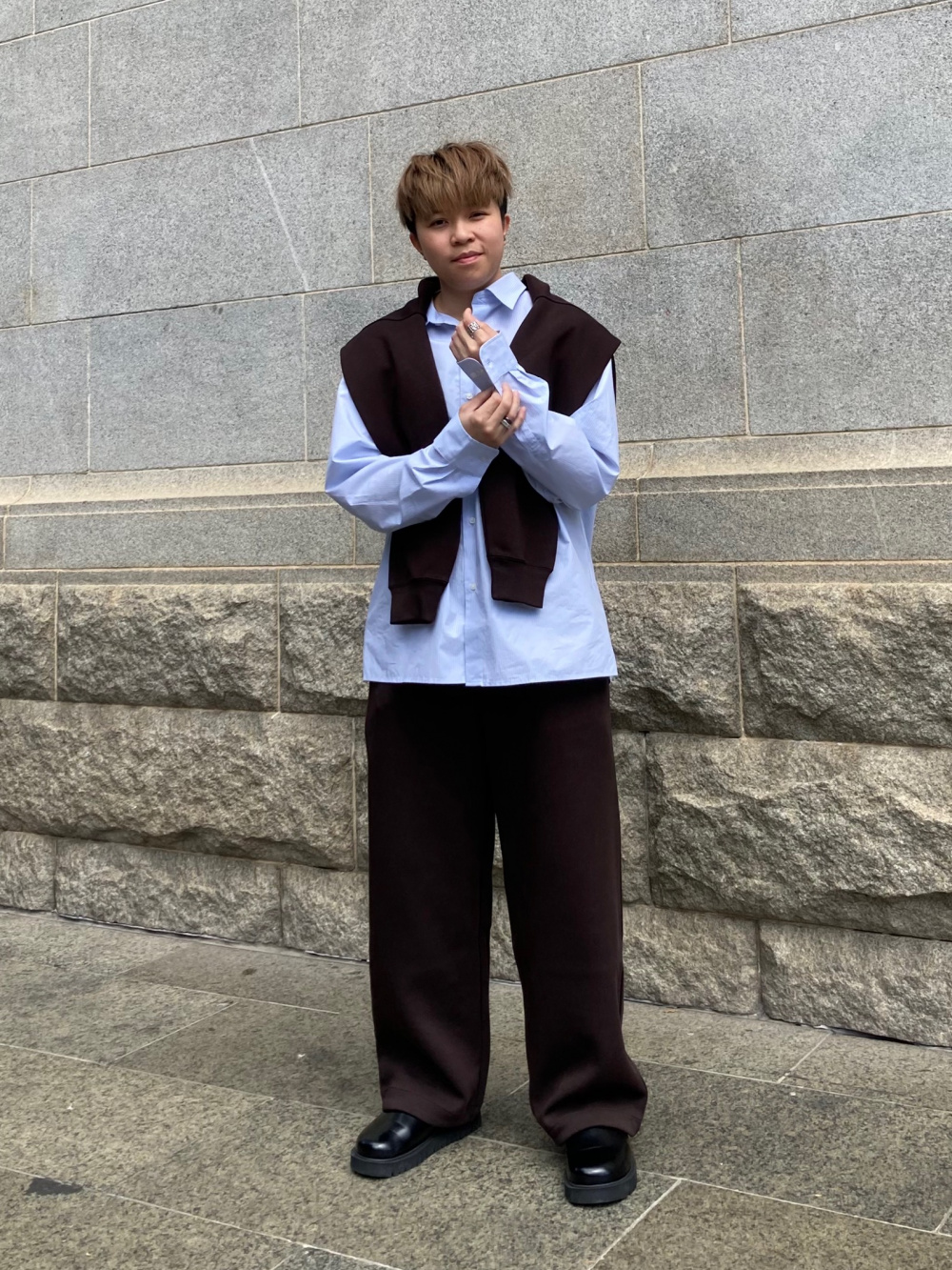 Check styling ideas for「UNIQLO : C Clog Shoes、UNIQLO : C Sweat ...