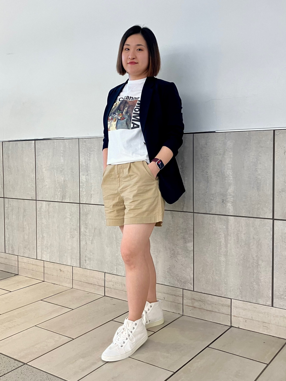 Check styling ideas for「AirSense Jacket、MoMA Art Icons UT (Short-Sleeve ...