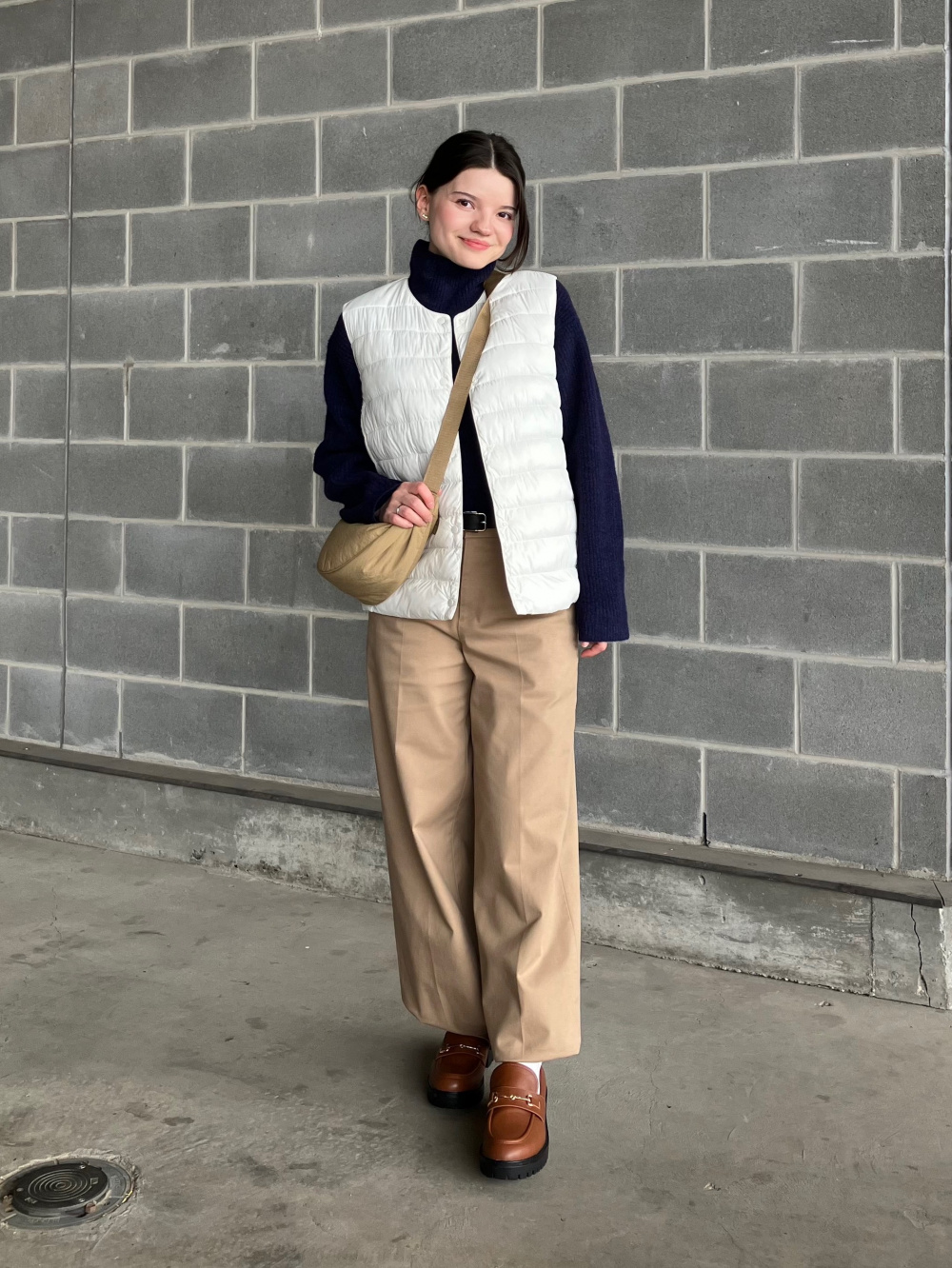 Check styling ideas for「Linen Blend Camisole Dress、Round Mini Shoulder ...