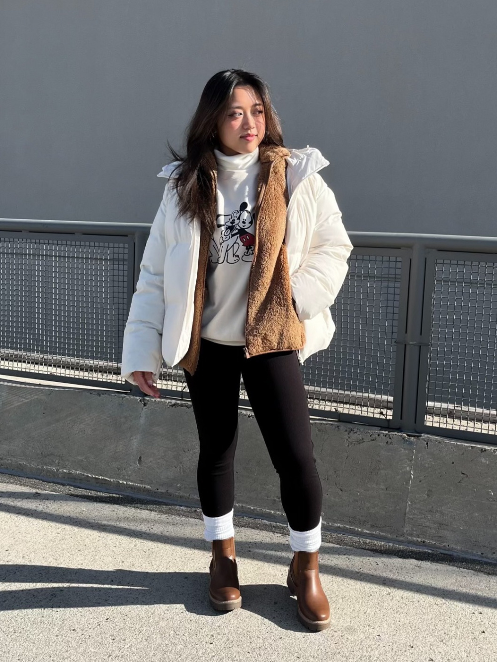 Check styling ideas for「Fluffy Yarn Fleece Full-Zip Jacket、AIRism Soft ...