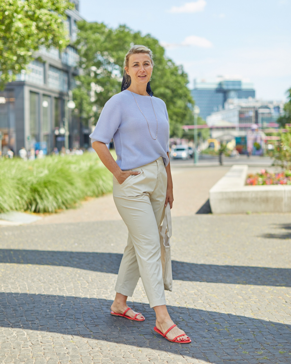 Check styling ideas for「3D KNIT COTTON VOLUME 3/4 SLEEVE SWEATER、COTTON ...