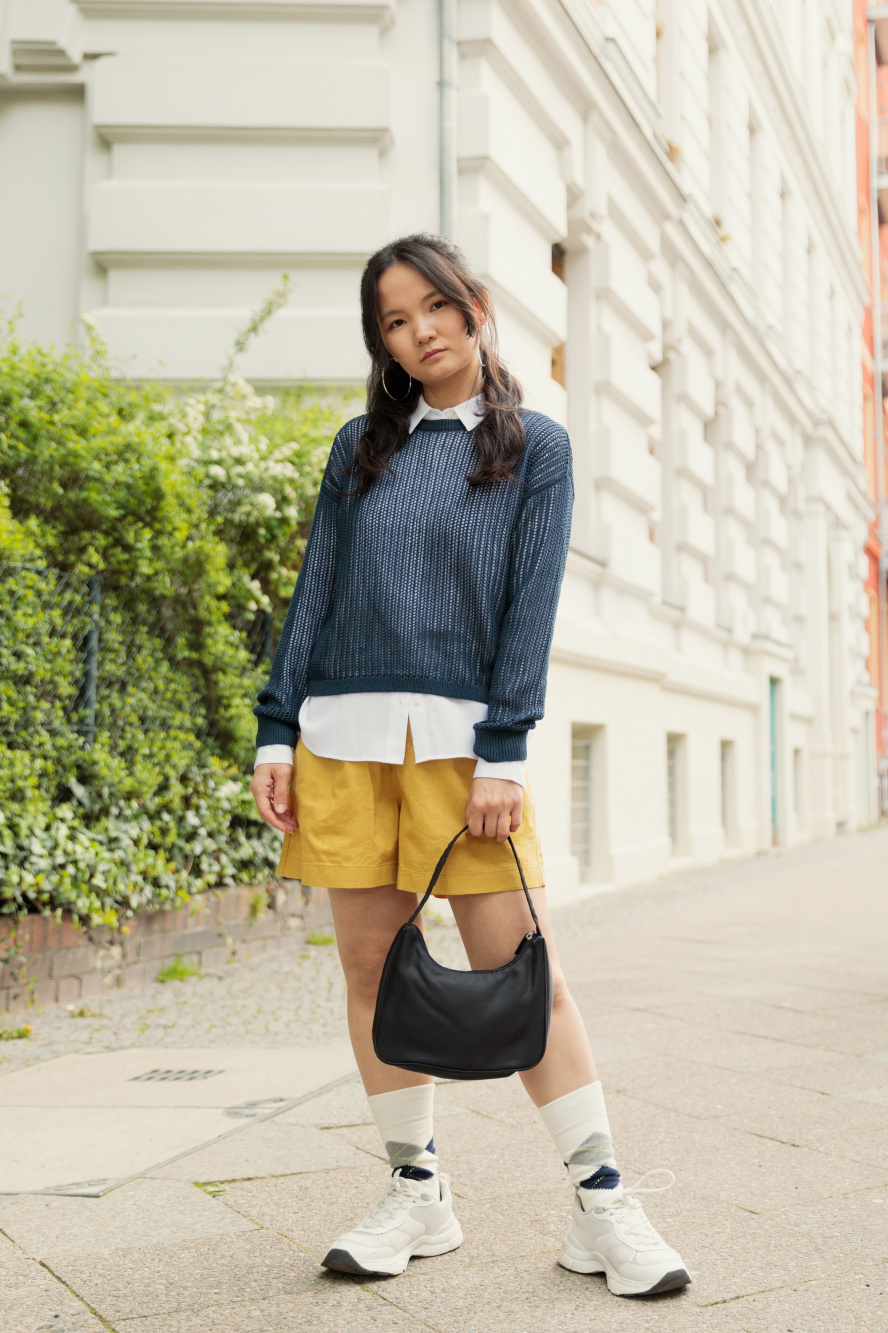 Descubre ideas de looks para「Pantalón corto lino algodón、Camisa viscosa」| UNIQLO ES