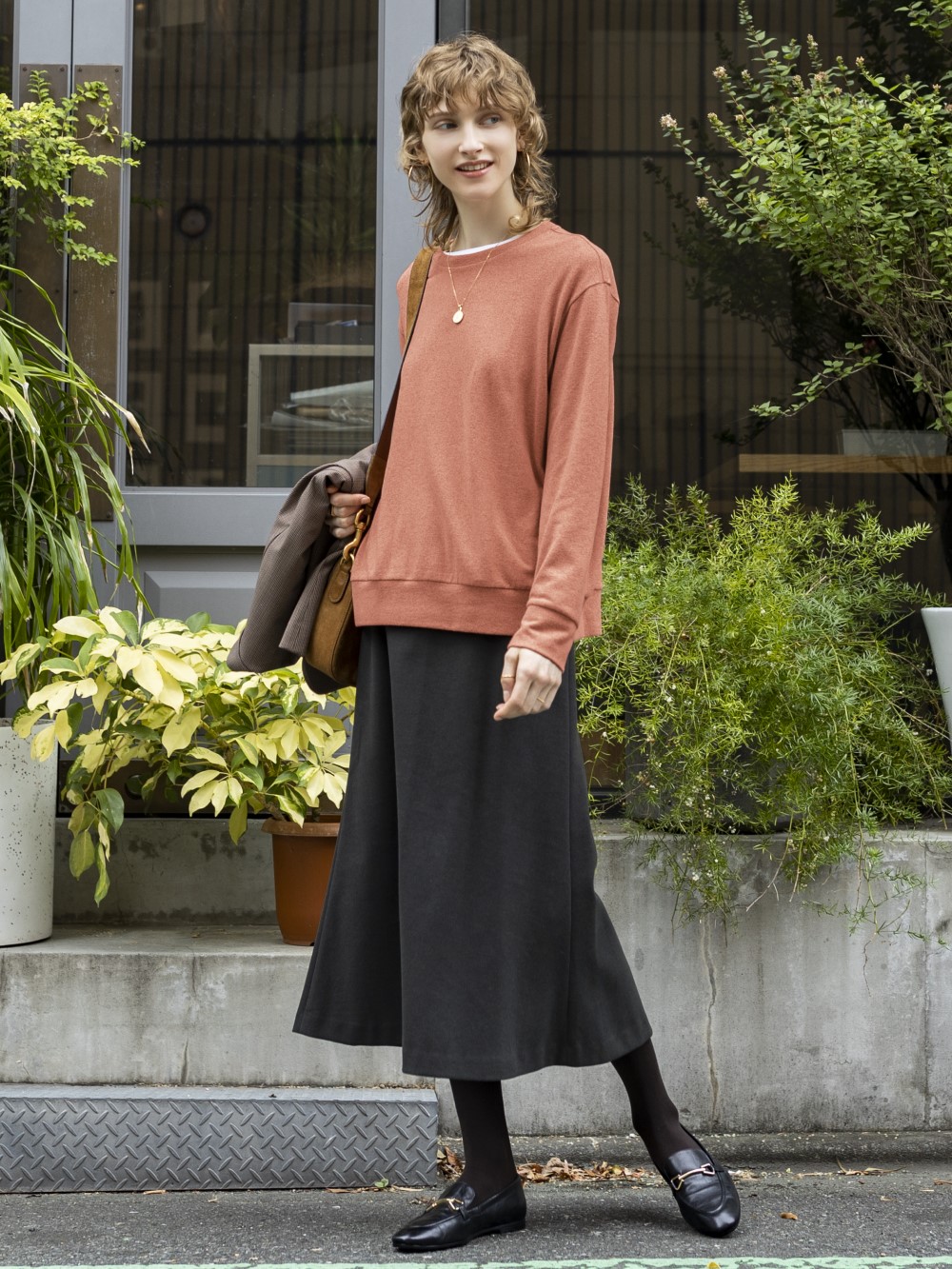 Shop looks for「Smooth Stretch Cotton Crew Neck Long Sleeve T-Shirt、100% ... Shop looks for「Smooth Stretch Cotton Crew Neck Long Sleeve T-Shirt、100% ...