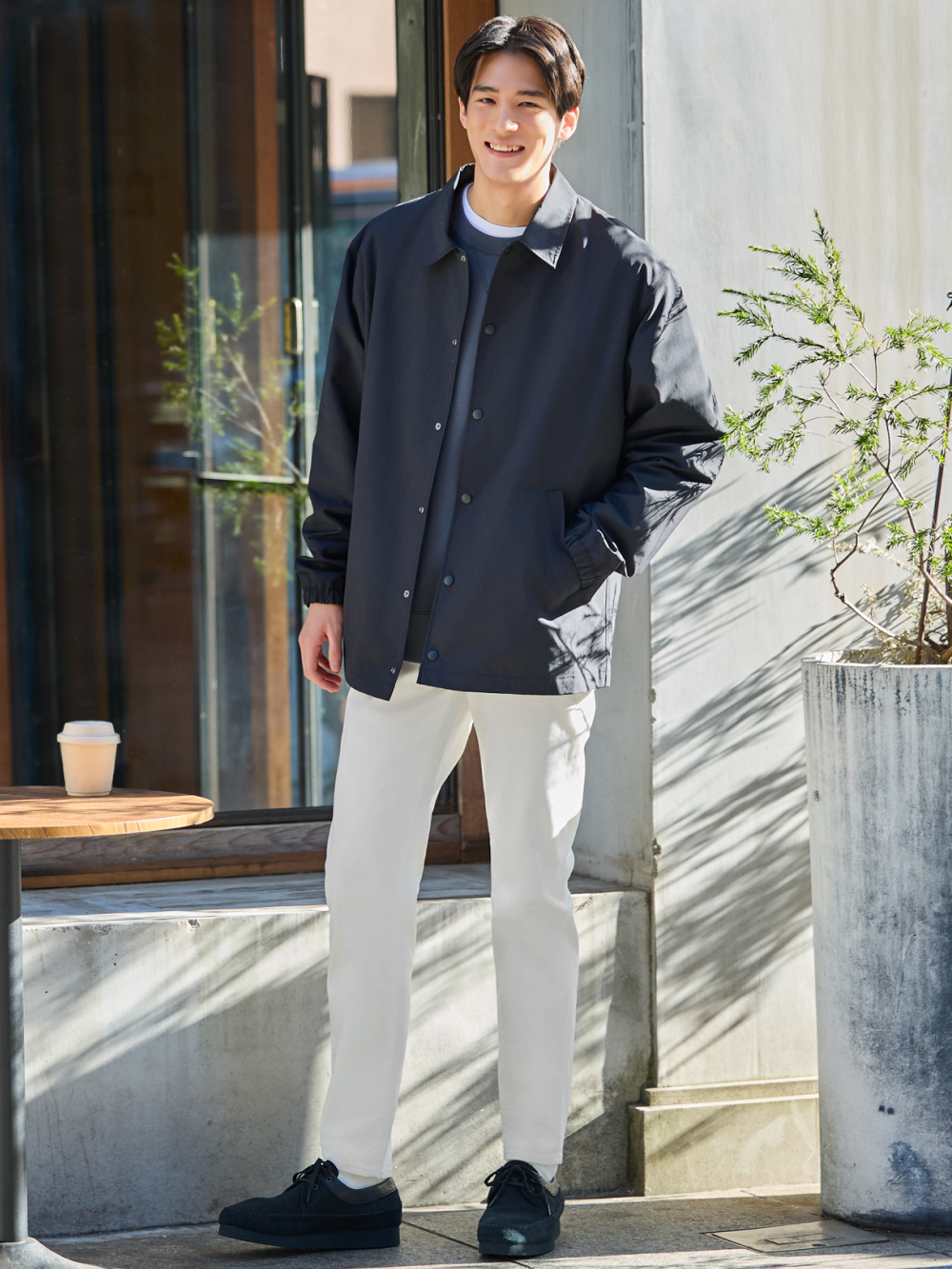 Shop looks for「Sweatshirt、Coach Jacket」| UNIQLO AU