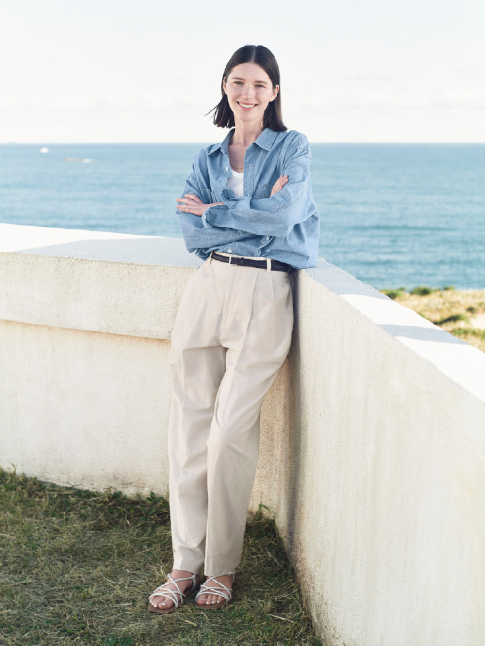 Shop looks for「Linen Blend Barrel Leg Pants」| UNIQLO IN