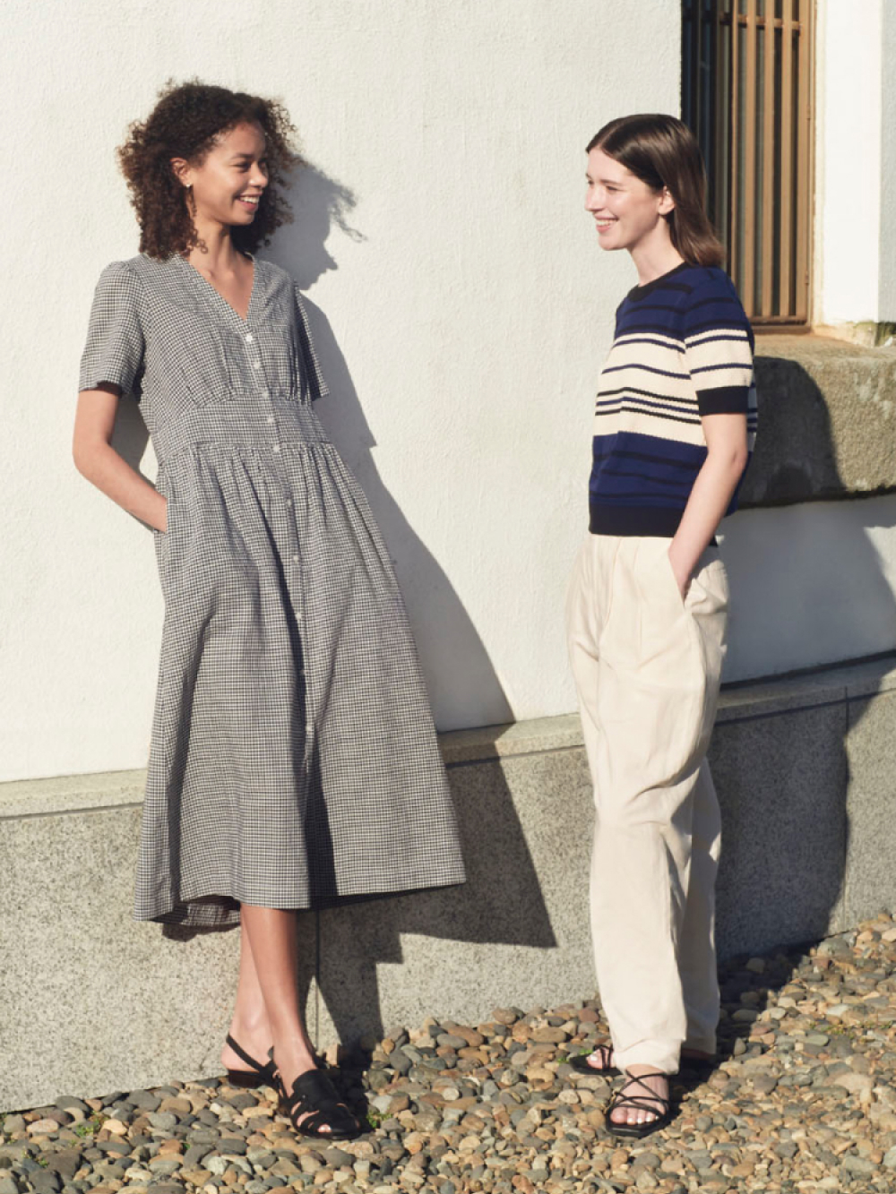 Shop looks for「Linen Blend Barrel Leg Pants」| UNIQLO IN