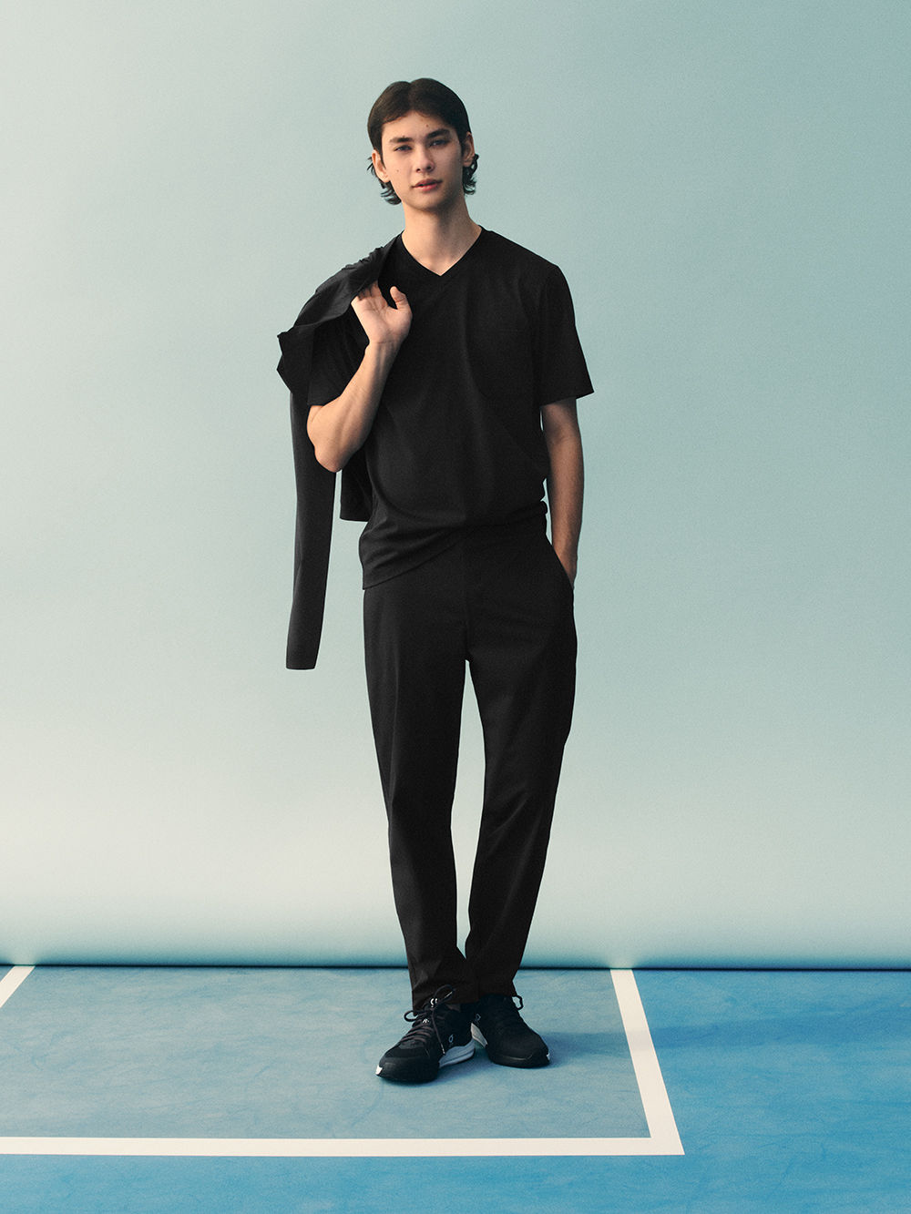 Styling ideas using 「ULTRA STRETCH ACTIVE PANTS (INSEAM 67-73CM)、ULTRA STRETCH ACTIVE JACKET ...