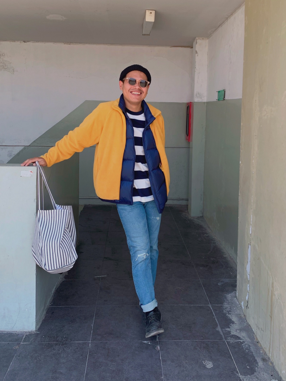 Check styling ideas for「Stretch Selvedge Slim Fit Jeans、Boston Square ...