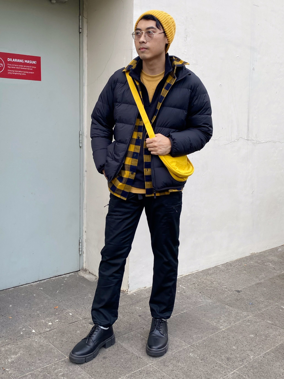 Check styling ideas for「Cargo Pants、HEATTECH Ribbed Beanie」| UNIQLO PH