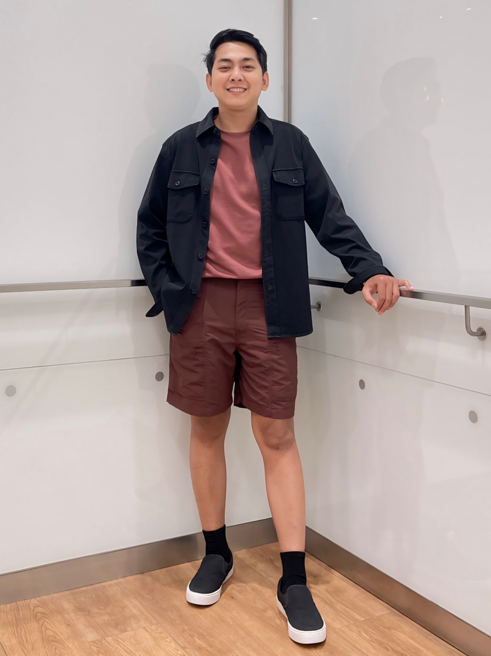 Check styling ideas for「Jersey Over Shirt | Denim Long Sleeve ...