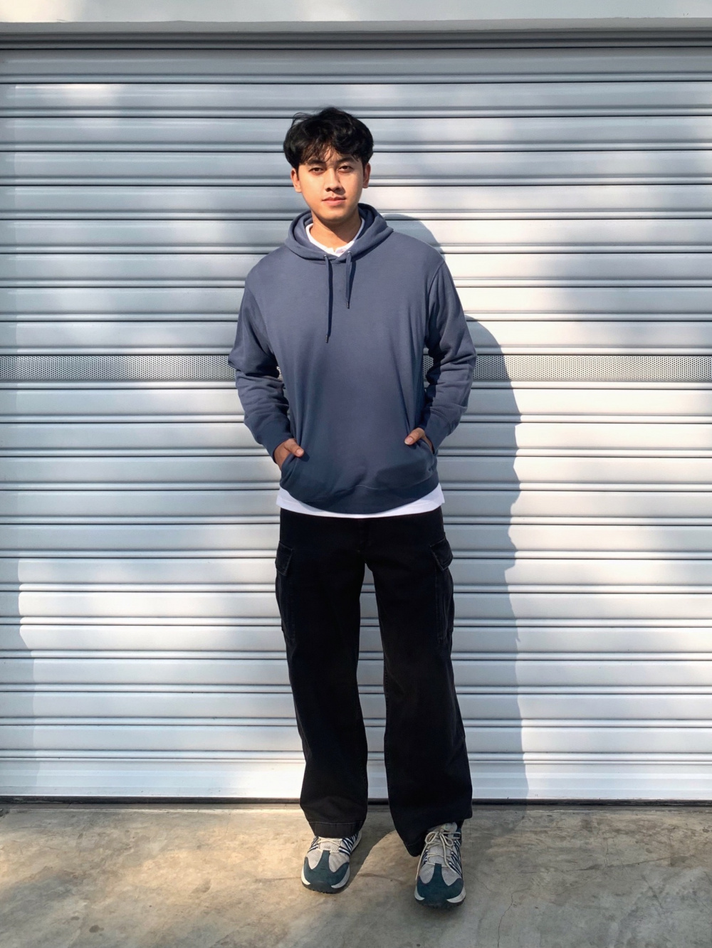 Check styling ideas for「Sweat Pullover Long Sleeve Hoodie、AIRism Cotton ...