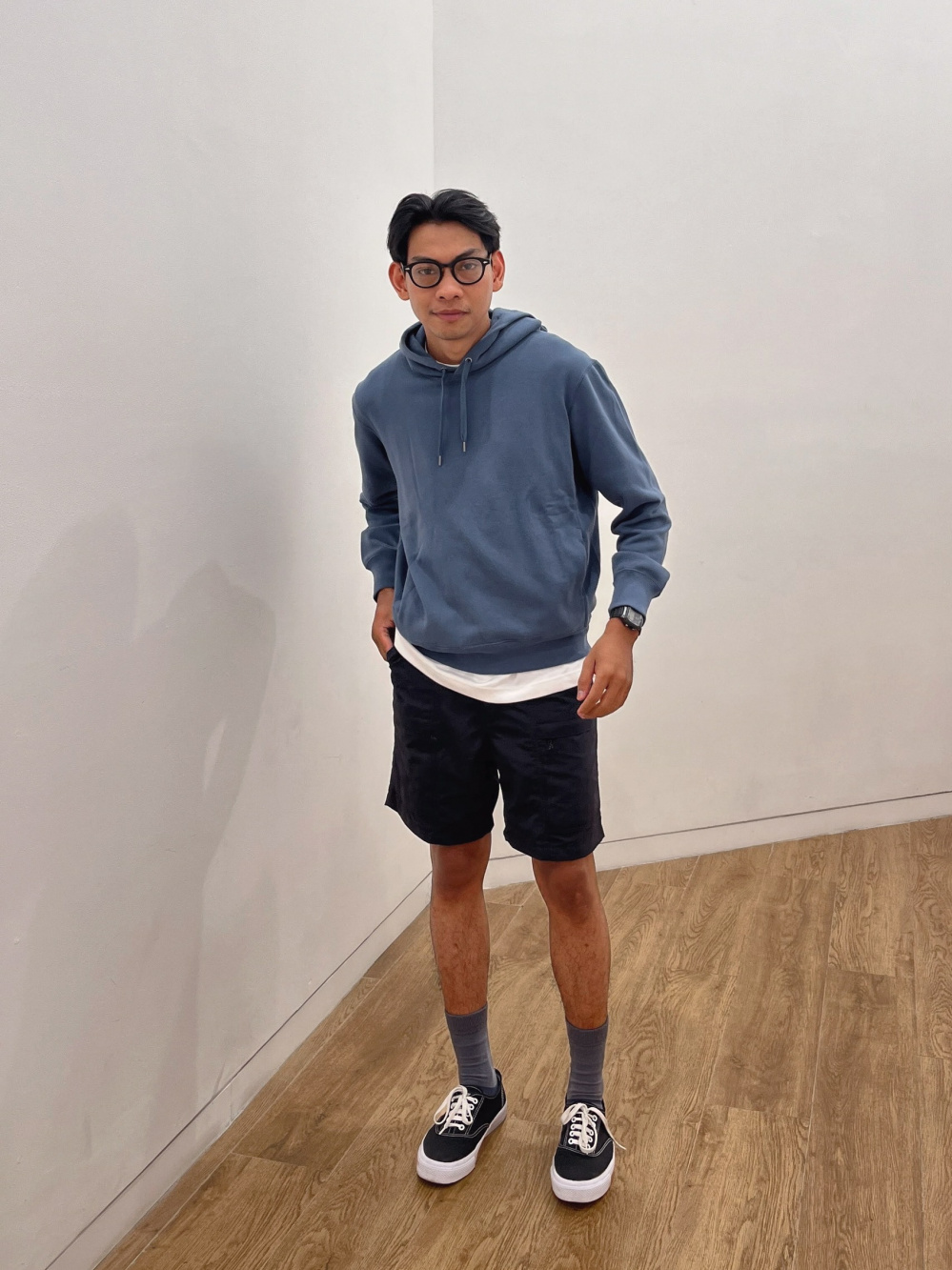 Check styling ideas for「Sweat Pullover Hoodie、AIRism Cotton Oversized ...