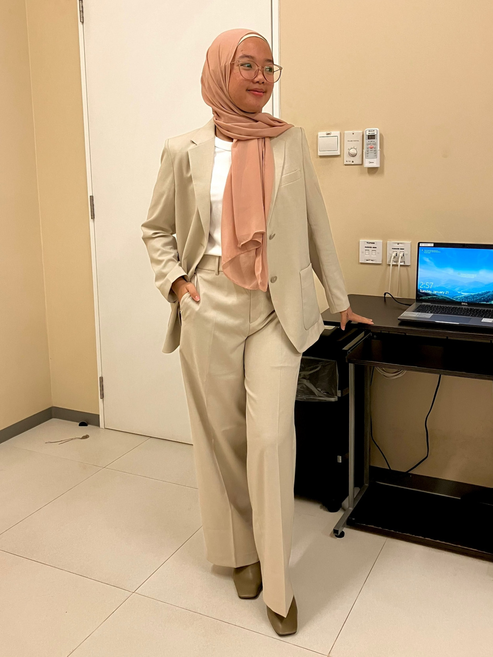 Check styling ideas for「Miracle Air Jacket Relax Fit (Matching Set ...