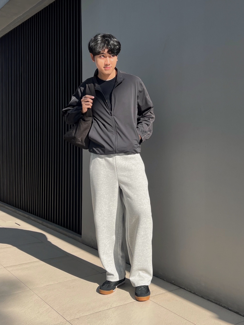 Check styling ideas for「Sweat Wide Pants、Ultra Stretch Active Track ...