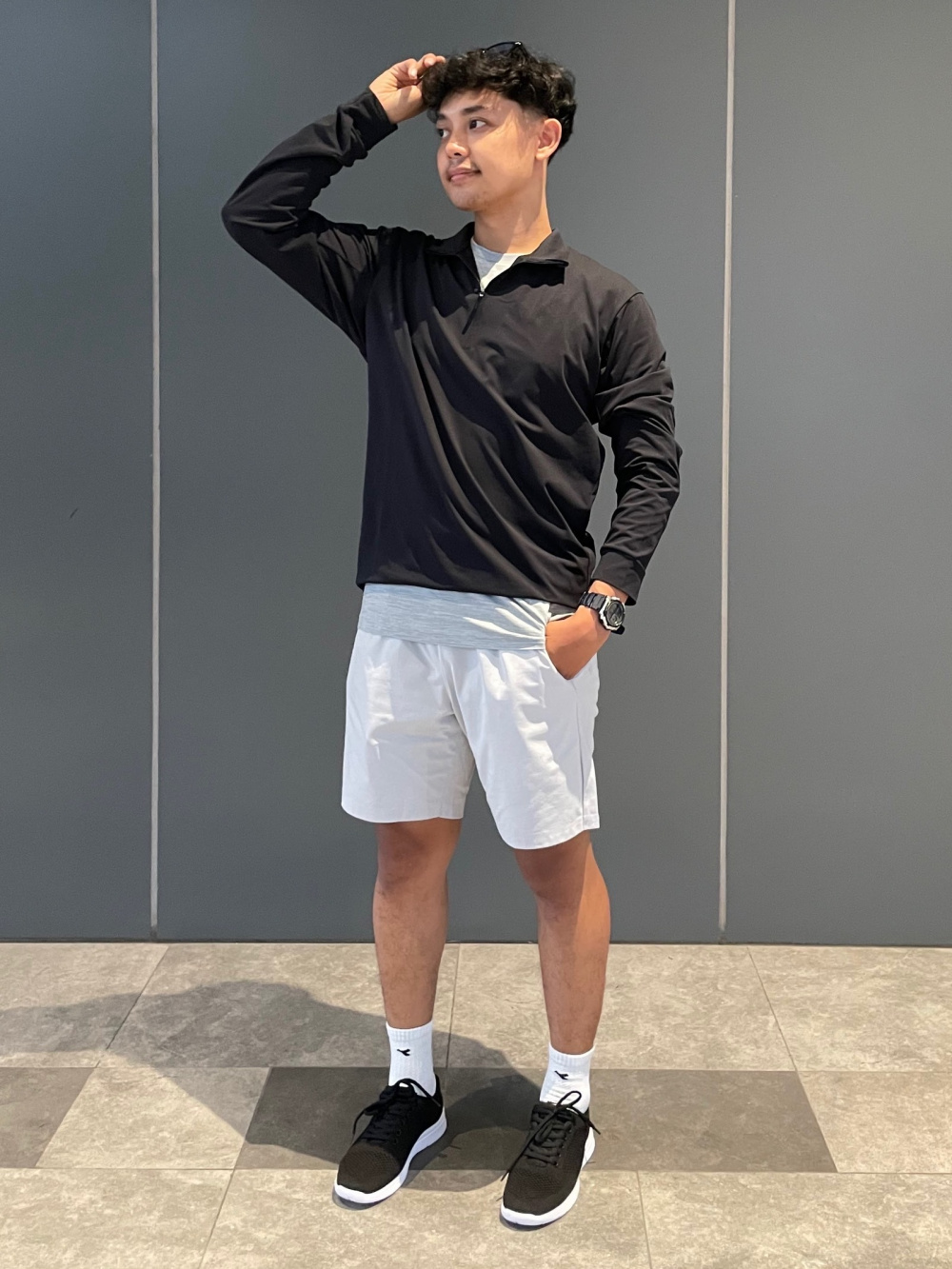 Check styling ideas for「DRY-EX T-Shirt、DRY-EX UV Protection Full-Zip Hoodie」| UNIQLO PH