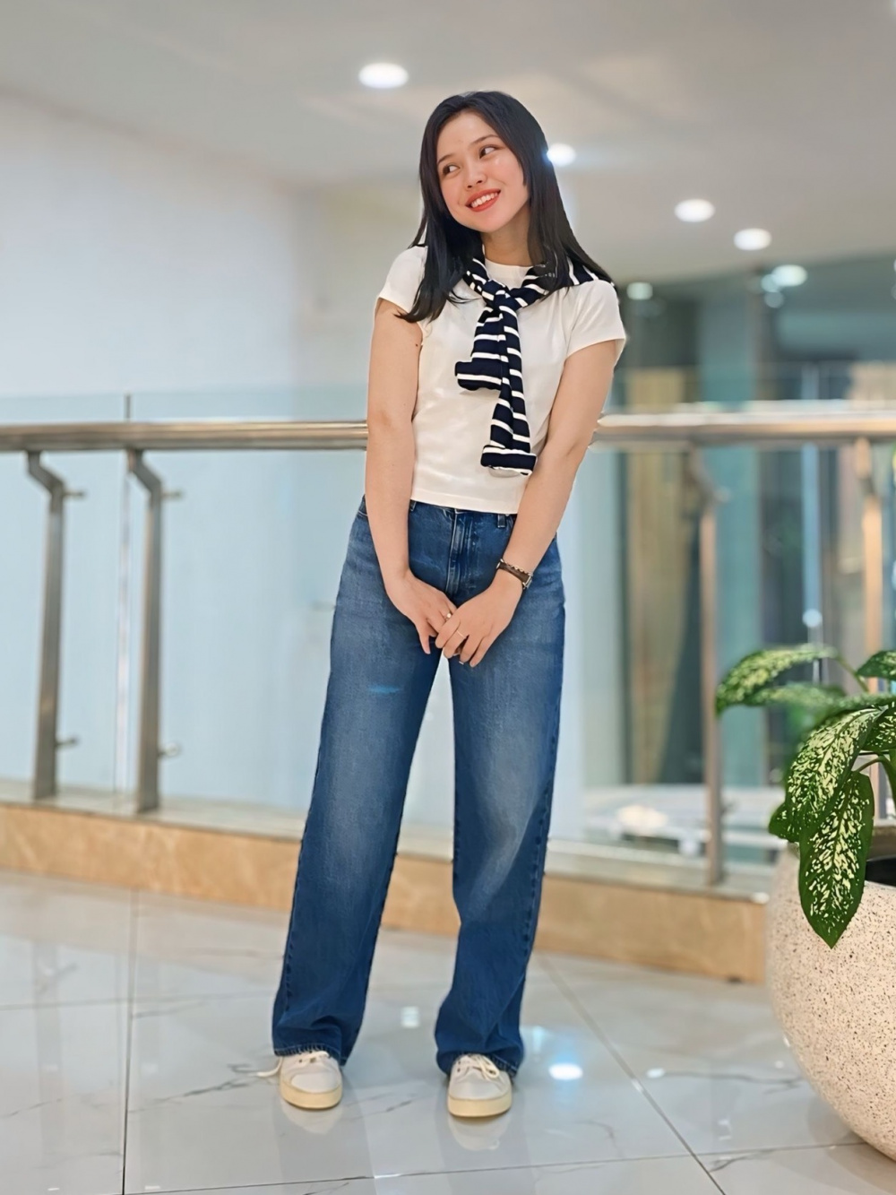 Check styling ideas for「UV Protection Crew Neck Cardigan、Tiered Skirt ...