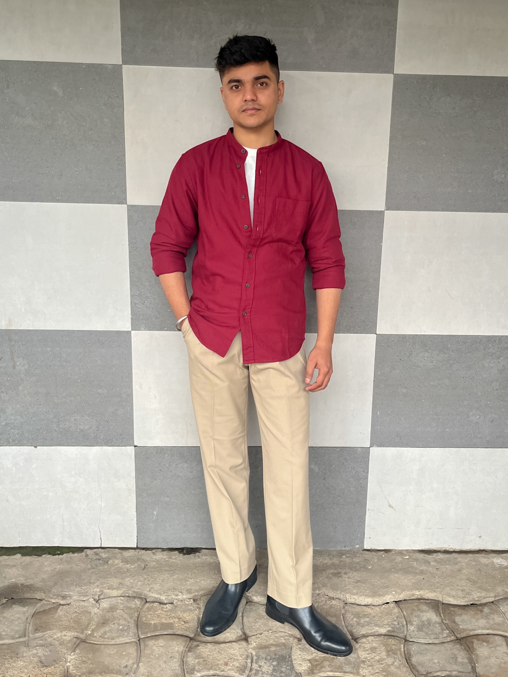 Check styling ideas for「Supima Cotton Crew Neck Short Sleeve T-Shirt ...