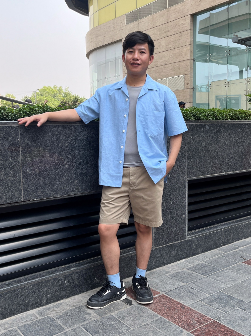 Check styling ideas for「Extra Fine Cotton Short Sleeve Shirt、Chino ...