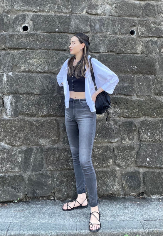 女裝特級彈性SKINNY 高腰牛仔褲(稍長.褲長78.5cm) | UQ 搜尋 女裝特級彈性SKINNY 高腰牛仔褲(稍長.褲長78.5cm) | UQ 搜尋