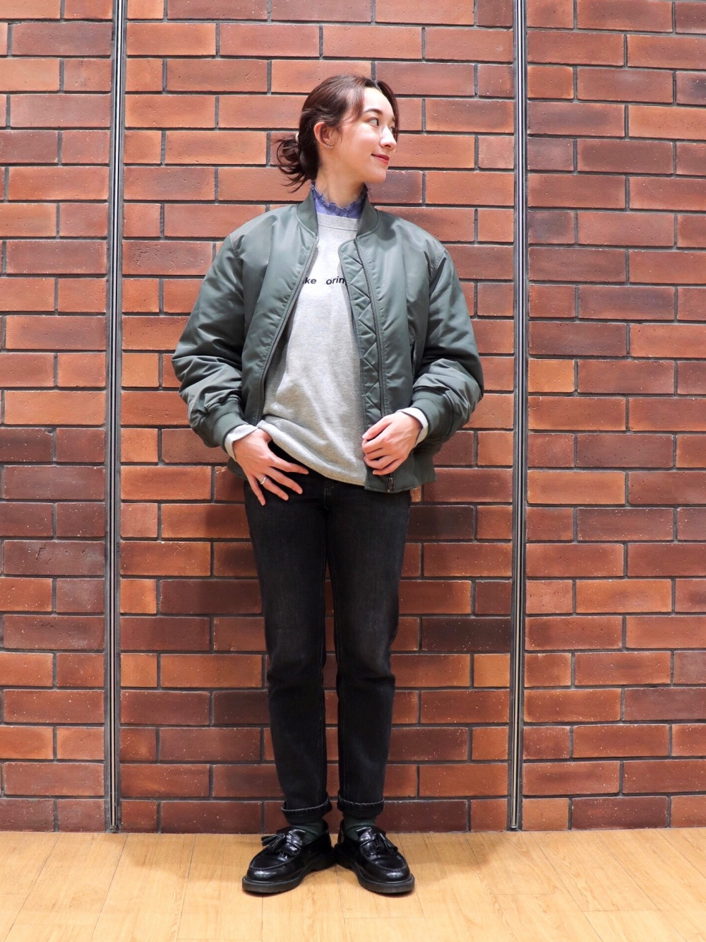 UNIQLO MA1ブルゾン