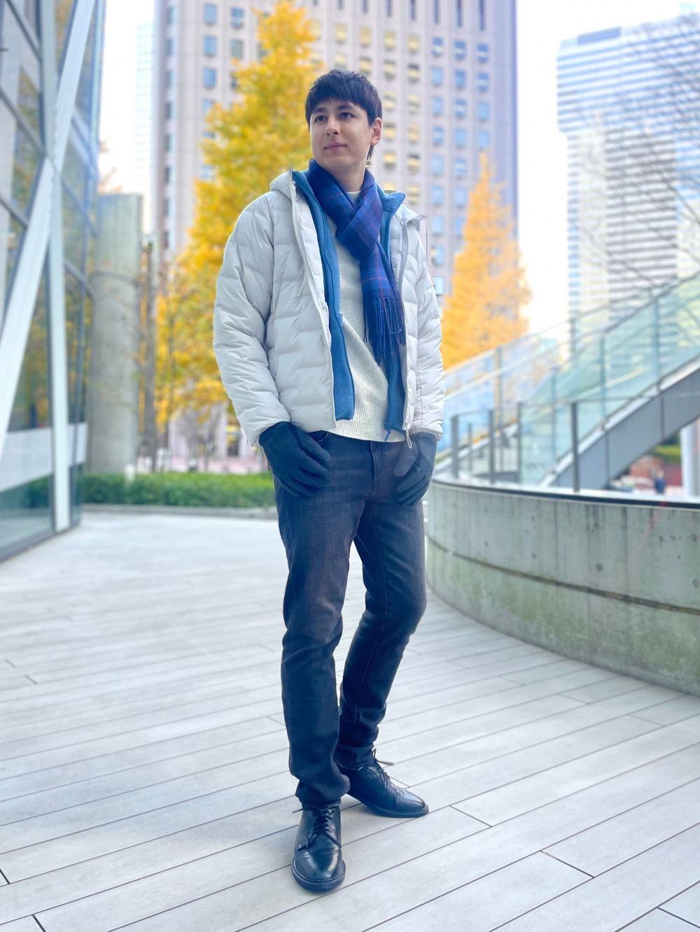 「ウルトラライトダウンジャケット（3Dカット）、フリースフルジップジャケット（長袖）」の着用コーディネート| ユニクロ公式