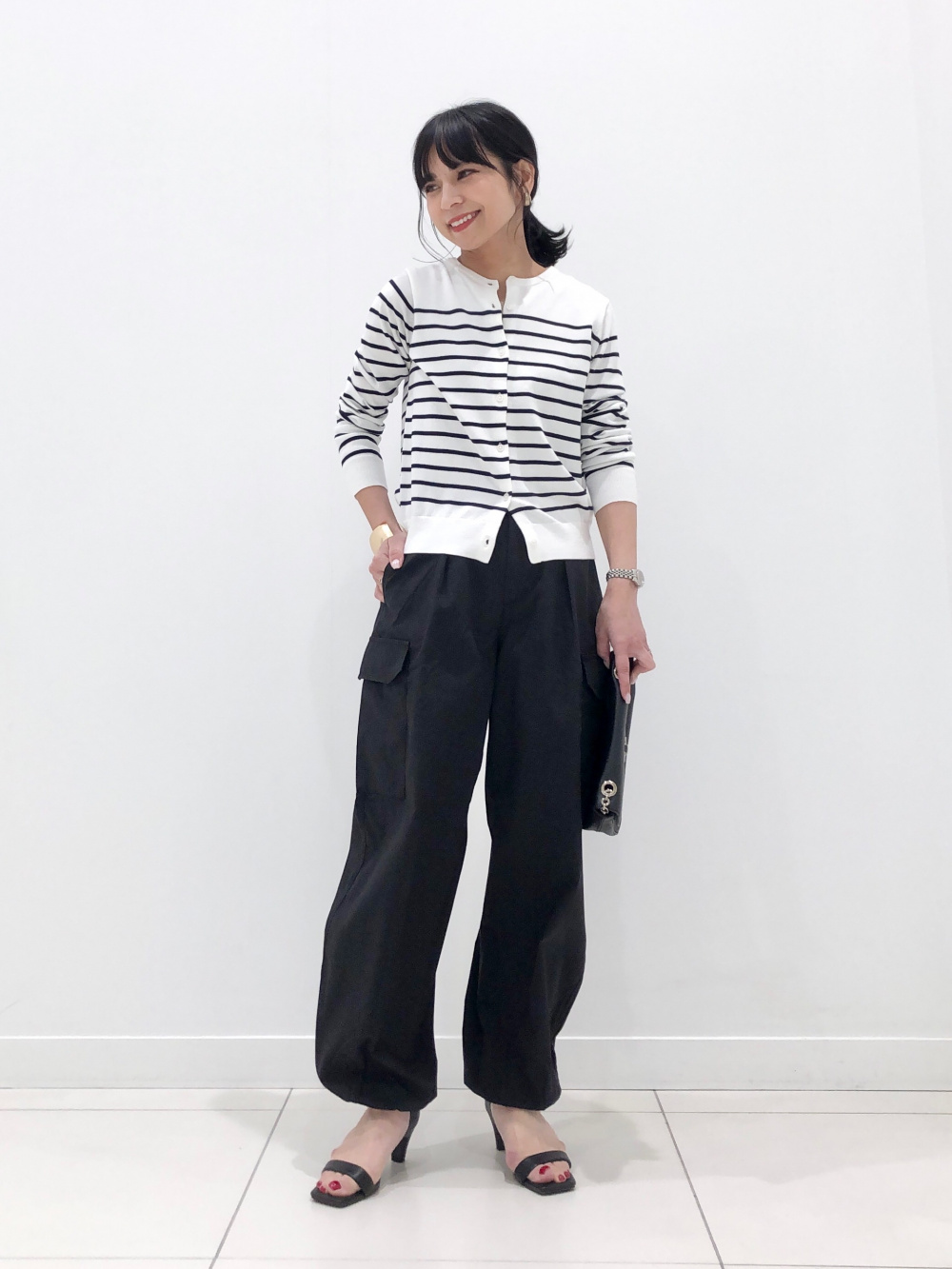 「イージーカーゴパンツ（丈標準68～70㎝）」の着用コーディネート| ユニクロ公式