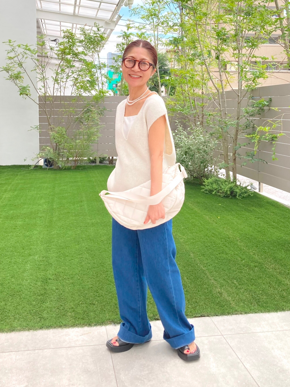 「感動ブレザー、キース・ヘリング サブウェイ・ドローイング UT/オーバーサイズフィット」を使ったコーディネート