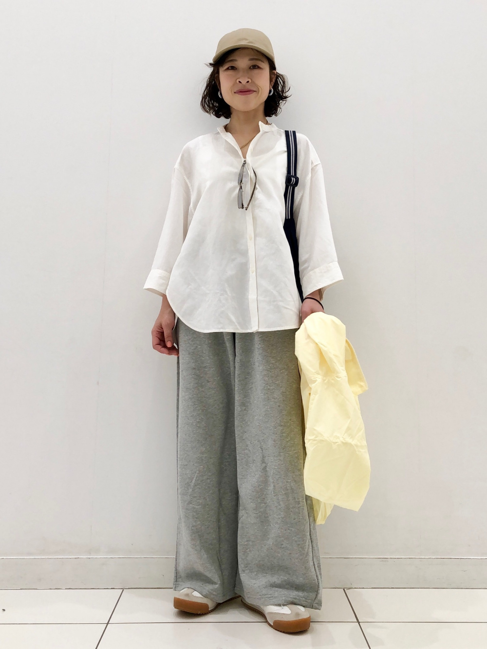 Outfit ideas of「UV PROTECTION CAP TWILL 470010 /、SUEDE COMBINATION ...