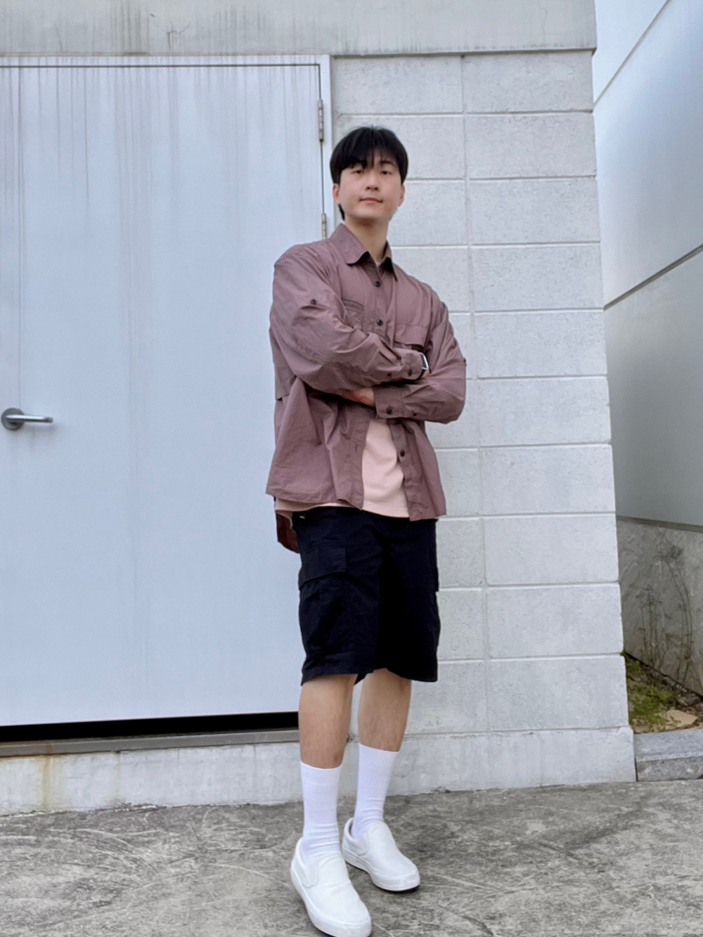 Check styling ideas for「Modal Cotton Open Collar Short Sleeve Shirt ...