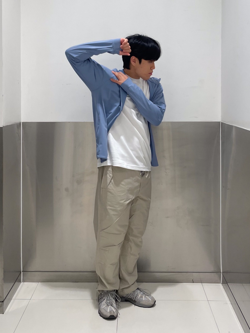 「DRY-EX UV PROTECTION풀집파카、DRY-EX T(라이트)」의 착용 스타일링 리스트 | UNIQLO