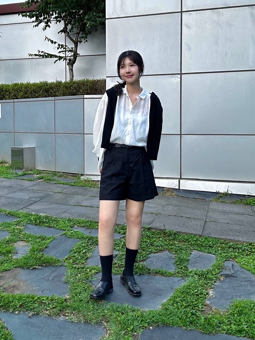 Check styling ideas for「Denim Panel Long Skirt、Clean Belt」| UNIQLO MY