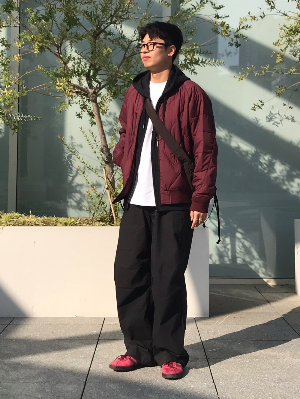 「DRY-EX UV PROTECTION풀집파카、와이드파라슈트팬츠」의 착용 스타일링 리스트 | UNIQLO