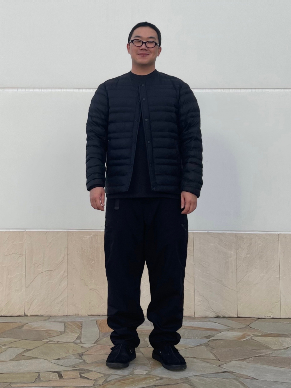 「히트텍보아스웨트팬츠(다리길이70~76cm)、PUFFTECH컴팩트재킷」의 착용 스타일링 리스트 | UNIQLO