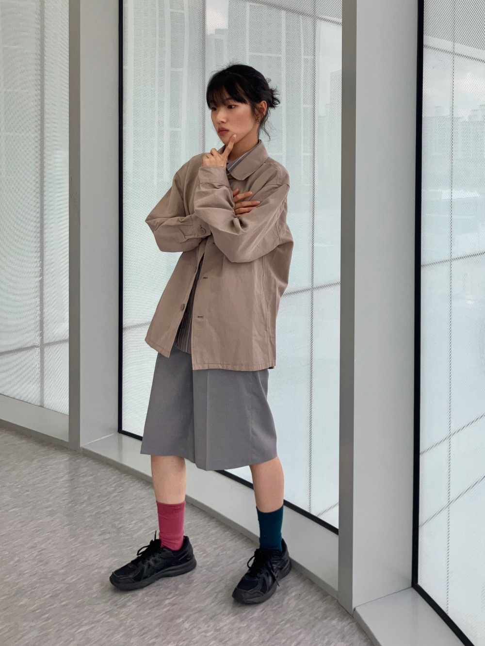 Check styling ideas for「Extra Stretch Active Blouson、Volume Gather Skirt」| UNIQLO IN