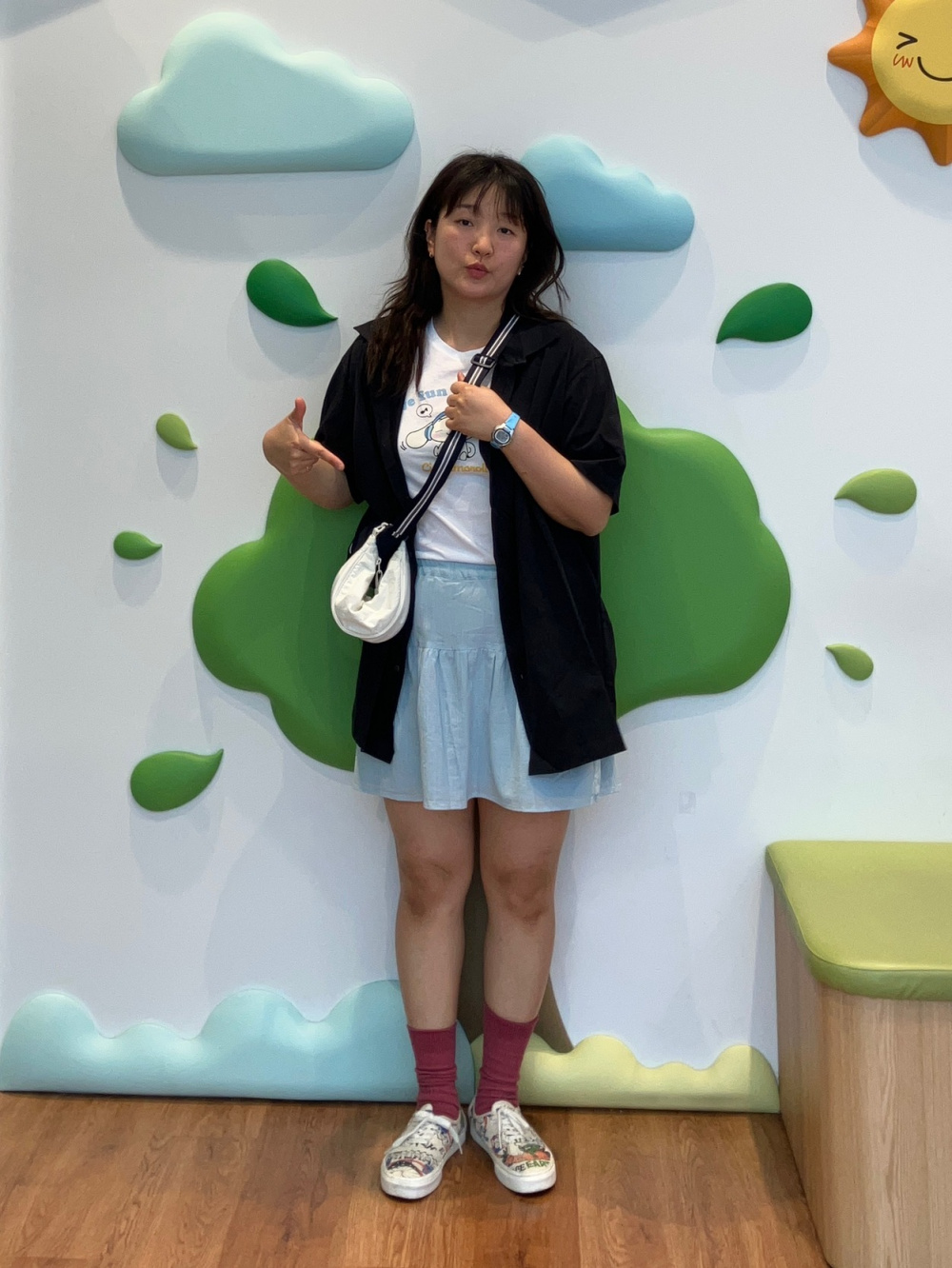 Check styling ideas for「NY Pop Art Short Sleeve UT、GIRLS Tiered Mini ...
