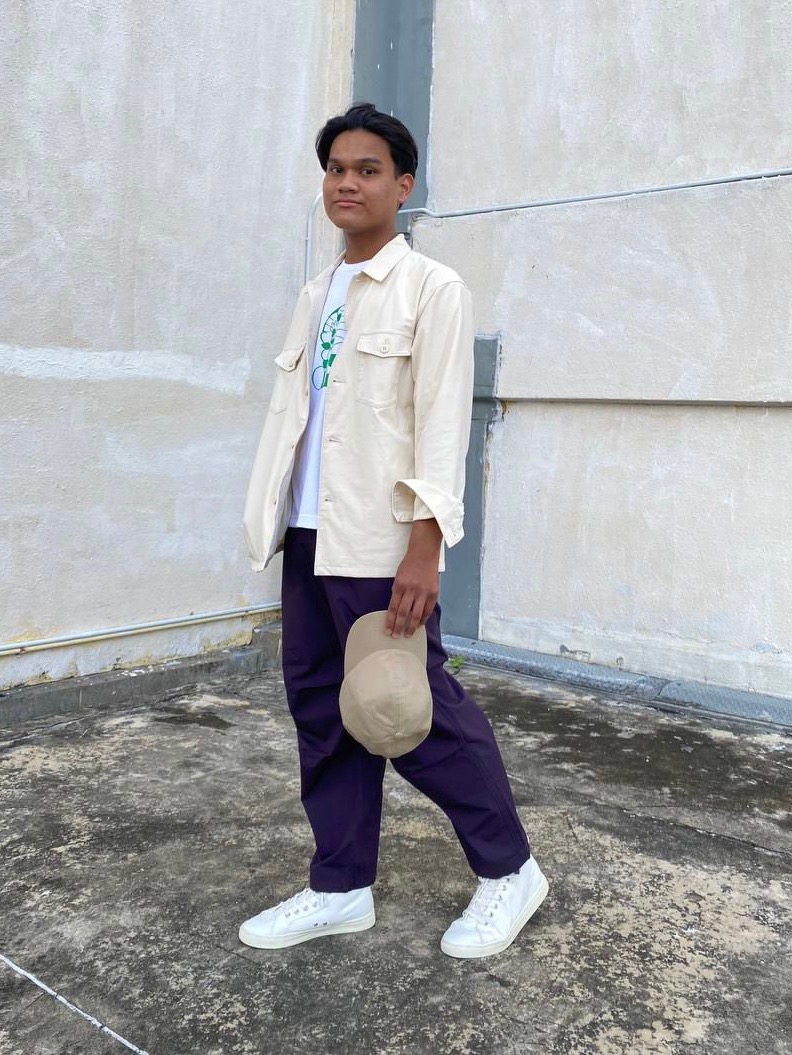 Check styling ideas for「Over Shirt Jacket (Jersey)」| UNIQLO PH