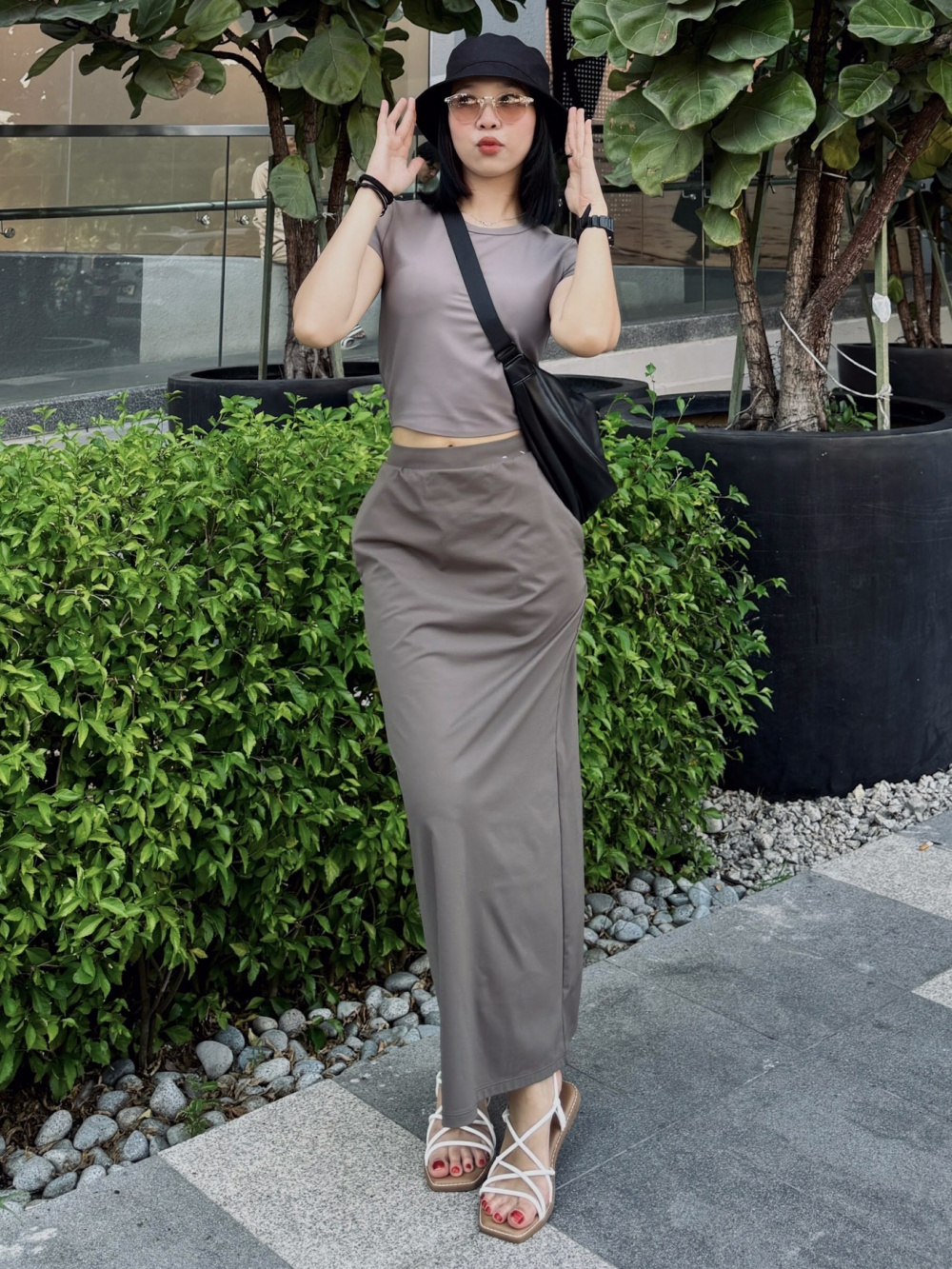 ดูไอเดียสไตล์การแต่งตัวสำหรับ「กางเกง Cargo ผ้าสเวต、เสื้อฮู้ด AIRism กันยูวี UV Protection ผ้าตา ...