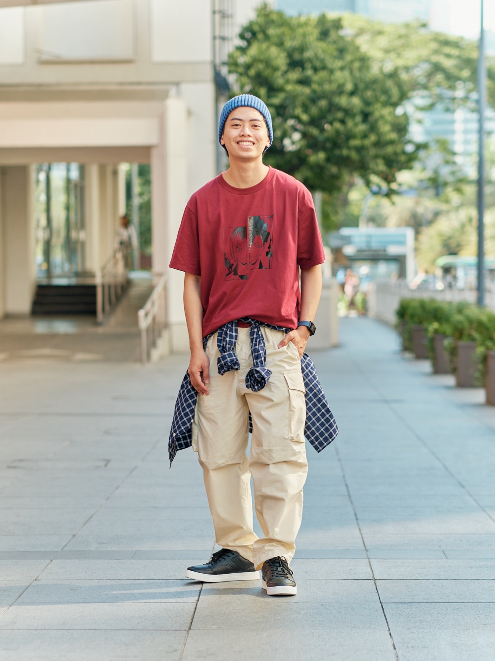 Check styling ideas for「Extra Fine Cotton Broadcloth Long Sleeve Shirt ...