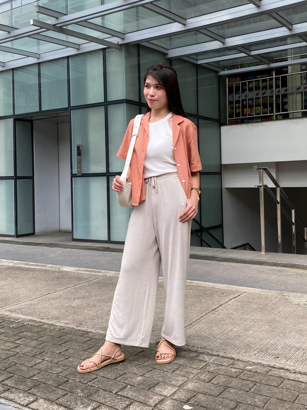 Check styling ideas for「Modal Cotton Printed Open Collar Short Sleeve ...