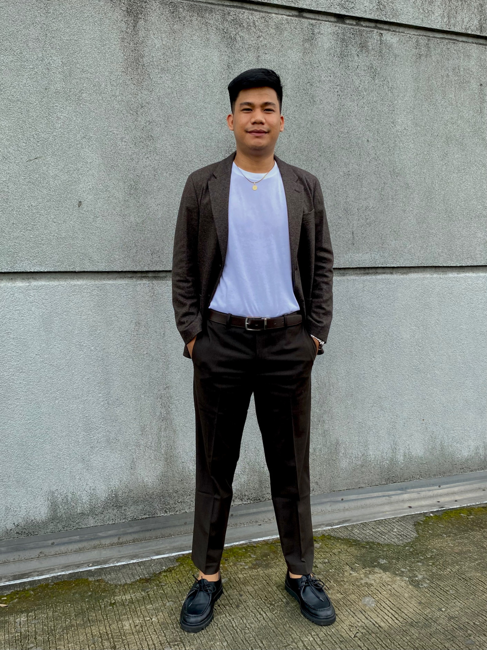 ดูไอเดียสไตล์การแต่งตัวสำหรับ「เสื้อยืด Dry Color คอกลม」| UNIQLO TH