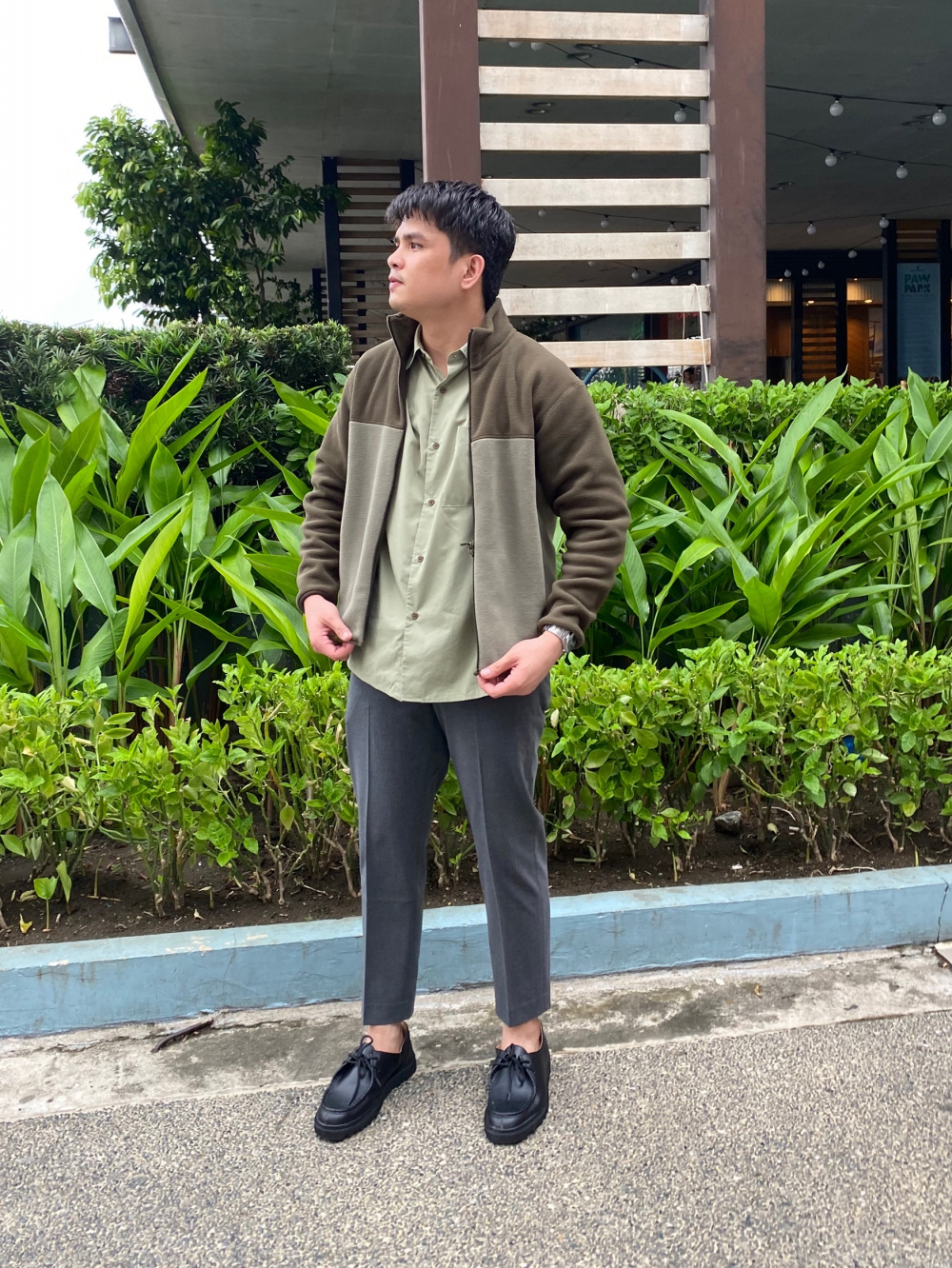 Check styling ideas for「Fleece Full-Zip Long Sleeve Jacket」| UNIQLO PH