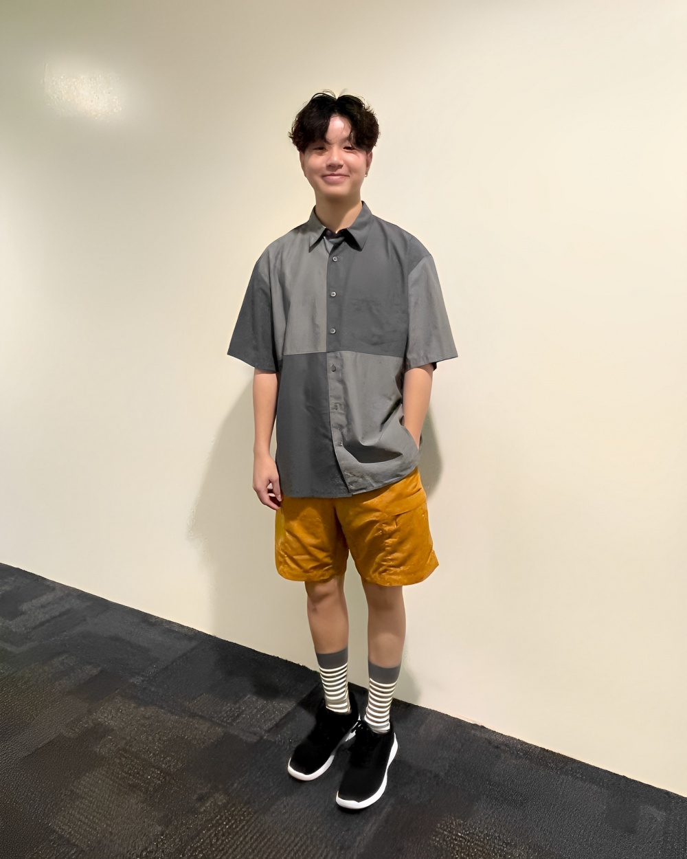 Check styling ideas for「JWA AirSense Blazer、JWA Oversized Striped Long ...