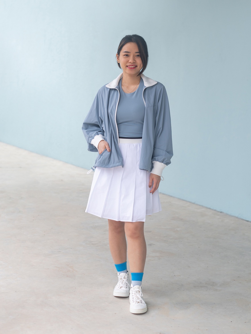 Check styling ideas for「JW Anderson Socks (Color Block)」| UNIQLO PH Check styling ideas for「JW Anderson Socks (Color Block)」| UNIQLO PH