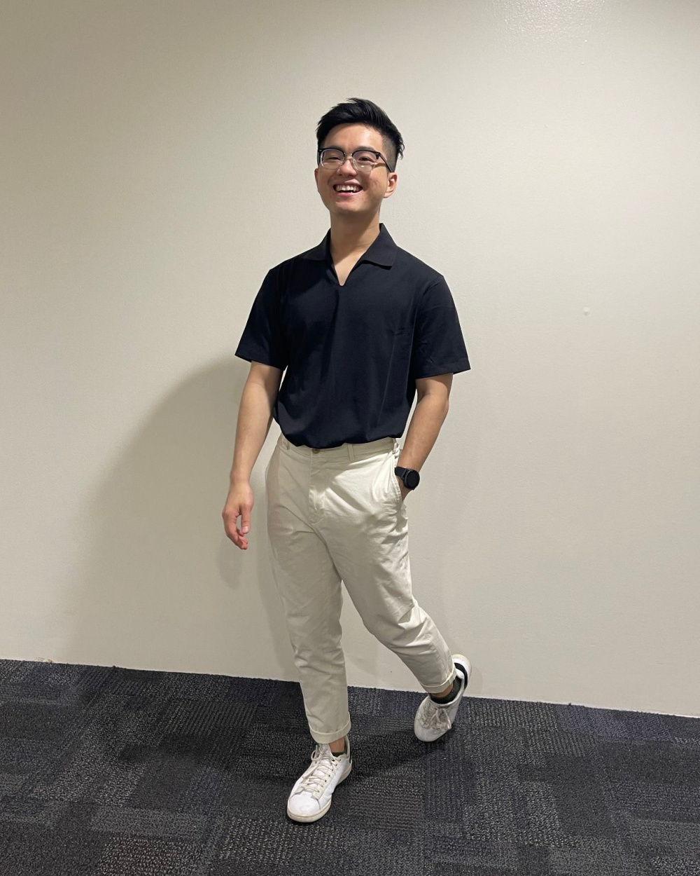 Check styling ideas for「AIRism Skipper Short Sleeve Polo Shirt、JWA ...