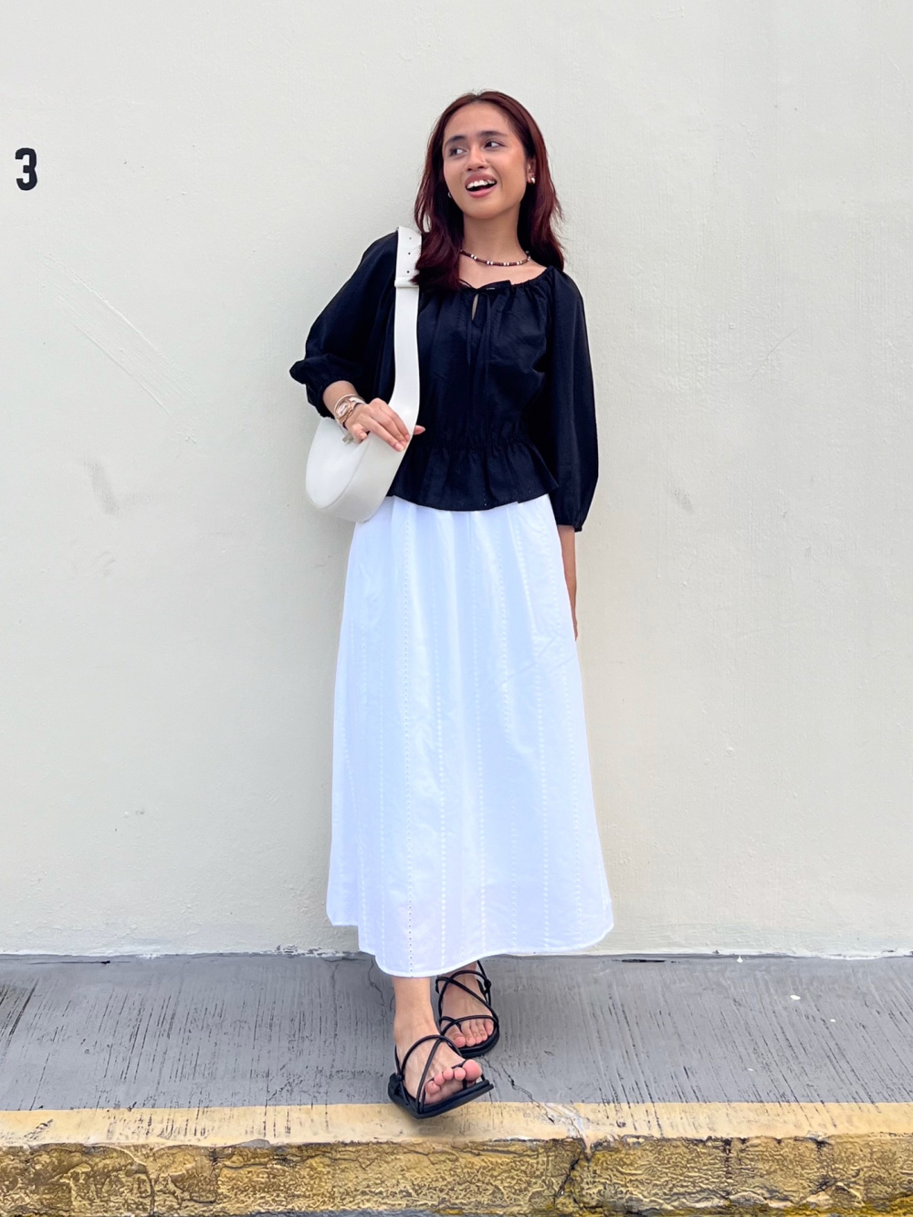 Check styling ideas for「Embroidery Blouse 3/4 Sleeve」| UNIQLO IN